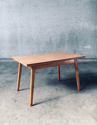 MCM Dutch Design Extendable Dining Table attributed to Cor Alons for ...