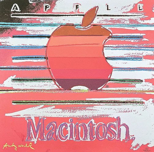 After Andy Warhol, Apple Red, 1980s, Print for sale at Pamono