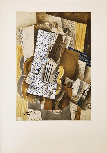 Georges Braque, Violin Melody, Lithograph on Arches Paper, 1962 for ...