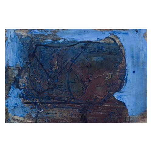 Fred Sieger, Abstract Composition, 1960s, Oil on Panel for sale at Pamono
