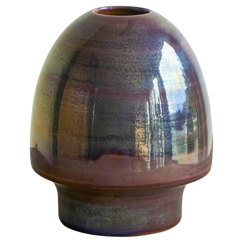 Luster Glazed Studio Pottery Object by Joke Stroes, 1970s for sale at ...