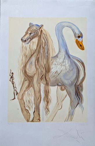 Salvador Dali, Horace's Chimera (The Dalinian Horses Series), Original ...