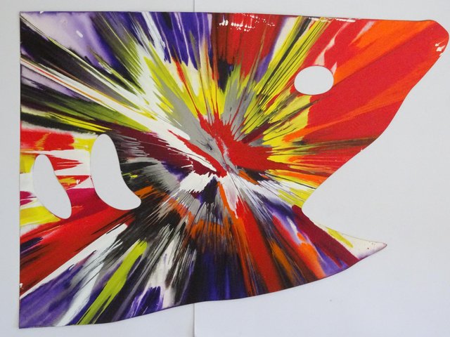 Damien Hirst, Requiem Spin Painting, 2009, Acrylic on Paper for sale at ...