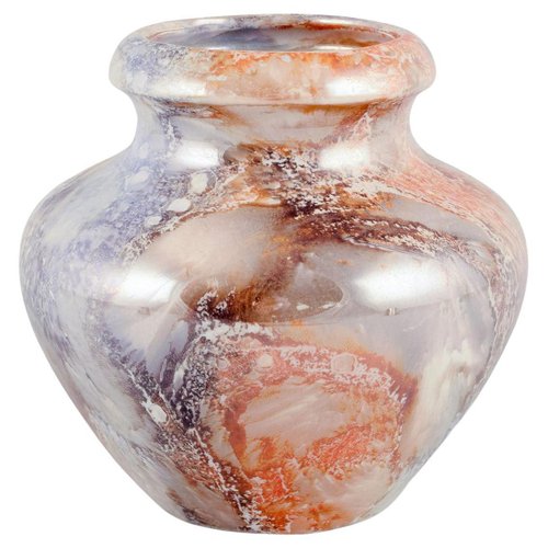 Art Deco Marmor Ceramic Vase Arabia, Finland, 1932 for sale at Pamono