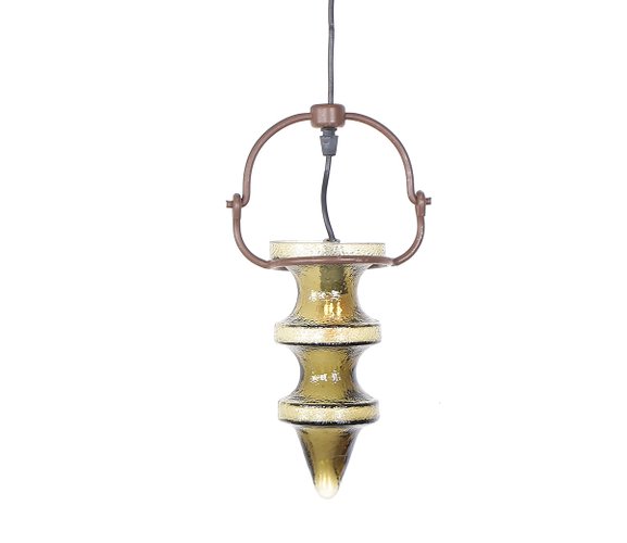 Stalactite Moss Green Glass Pendant Lamp by Nanny Still for Raak, 1960s ...