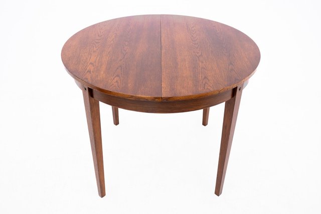 Vintage Polish Round Table, 1960s for sale at Pamono