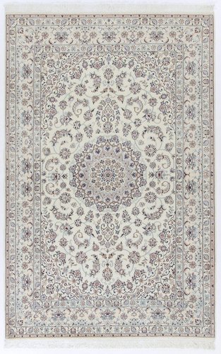 Nain Rug with Floral Pattern for sale at Pamono