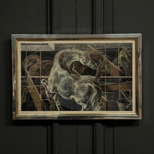 Hans Erni, Horse, 1970s, Lithograph for sale at Pamono