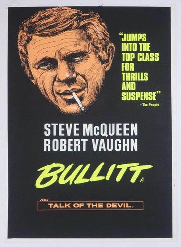 Bullitt Movie Poster, 1968 for sale at Pamono
