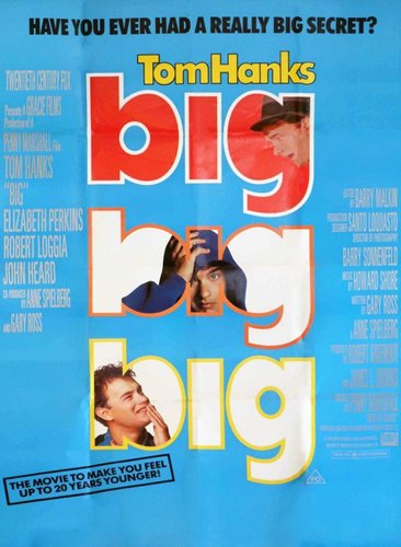 Big Movie Poster, 1988 for sale at Pamono