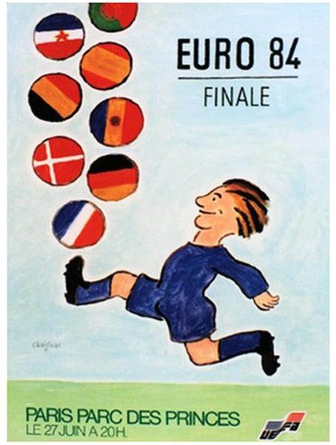 Euro 84 Final Poster, 1984 for sale at Pamono