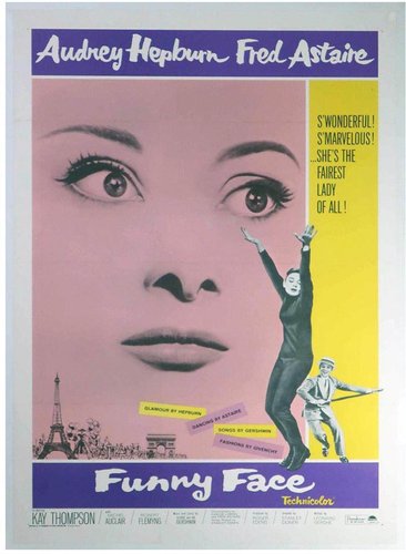 Funny Face Poster, 1957 for sale at Pamono