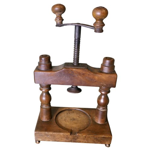 Antique French Dairy Cheese Press, 1800s for sale at Pamono
