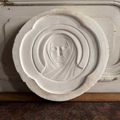 Plaster Matrix by Anie Mouroux for Medal for sale at Pamono