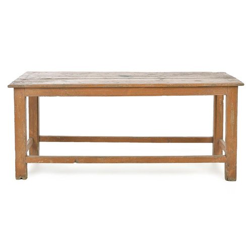 Indian Draper's Table in Patinated Solid Wood for sale at Pamono