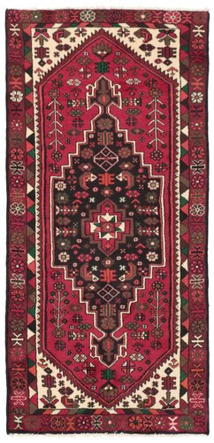 Middle Eastern Rug in Wool with Floral Pattern for sale at Pamono