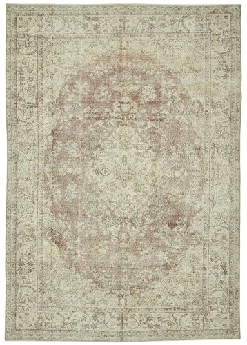 Vintage Turkish Beige Rug for sale at Pamono