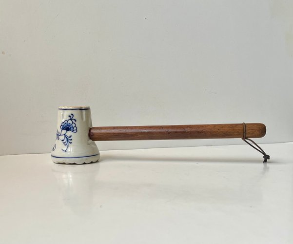 Antique Porcelain Meat Hammer in Meissen Blue Onion, 1890s for sale at ...