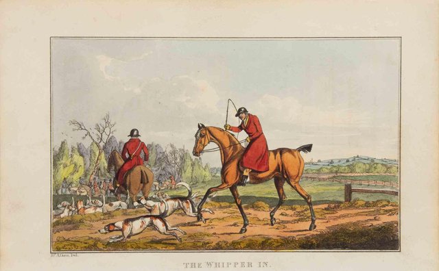 Henry Alken, The Whipper In, Etching, 1822 for sale at Pamono
