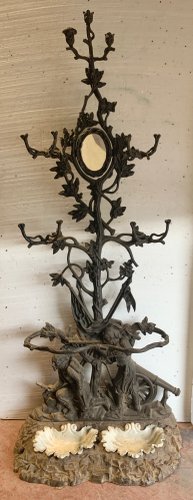 Entrance Hall Coat Rack in Cast Iron from Maison Corneau Alfred for ...