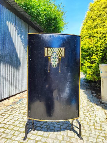 Art Nouveau Fireplace Screen, 1890s for sale at Pamono