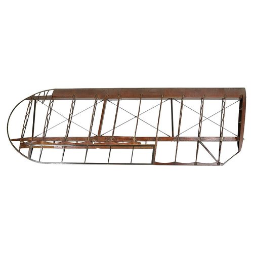 Metal & Wood Airplane Wing Frame for sale at Pamono