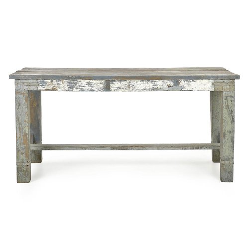 Workshop Table in Patinated Wood for sale at Pamono
