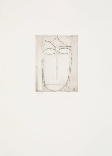 Alexej von Jawlensky, Kopf (Erstaunen), 1923/2014, Original Etching ...