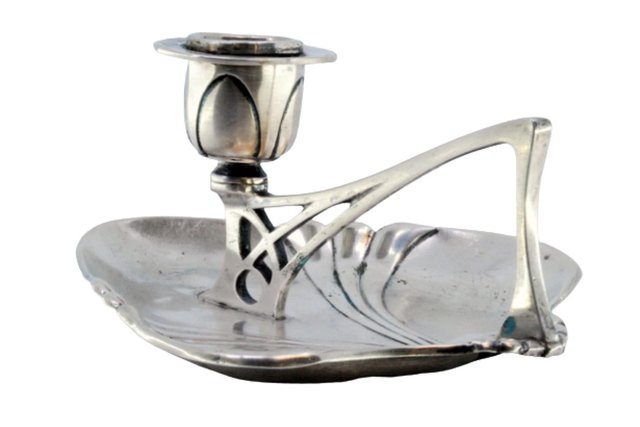 Silver Paddle with Central Embossing and Cut-Out Handle for sale at Pamono