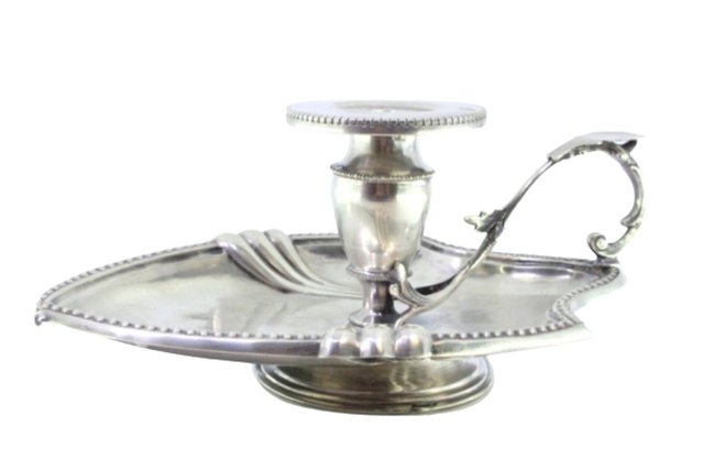 Silver Paddle with Pearly Friezes and Leaf-Shaped Reliefs for sale at ...