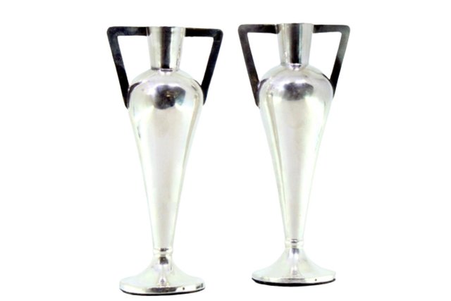 Plain Silver Jugs with Circular Bases for sale at Pamono