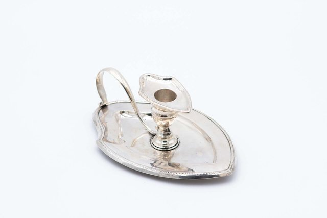 Ship-Shaped Silver Paddle for sale at Pamono
