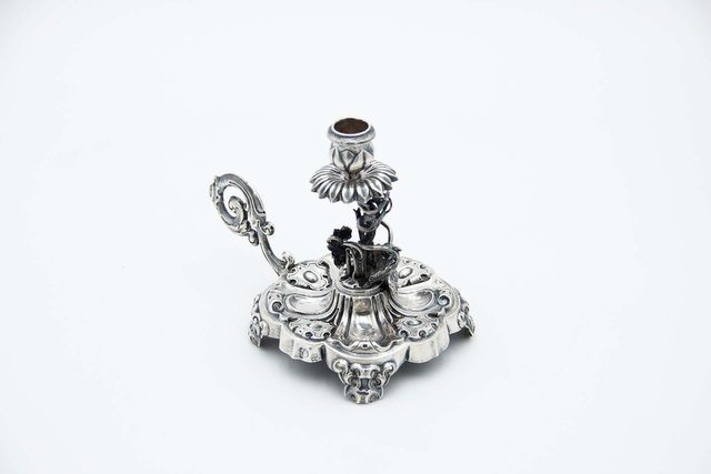 Silver Paddle with Vine Reliefs for sale at Pamono