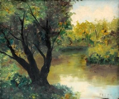 Peters, Landscape, Oil Painting for sale at Pamono