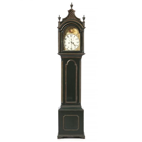 Reloj inglés con mayúscula de madera en venta en Pamono