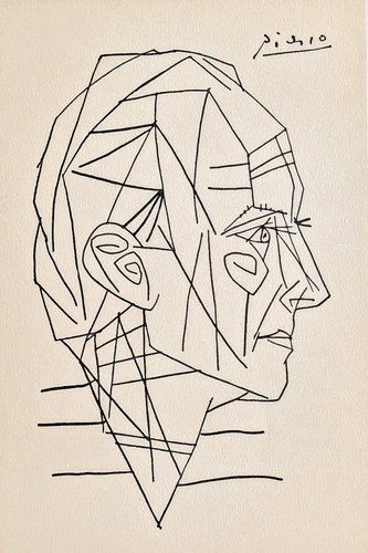 Pablo Picasso, A Poem in Every Book Poster by Paul Eluard, 1956 ...