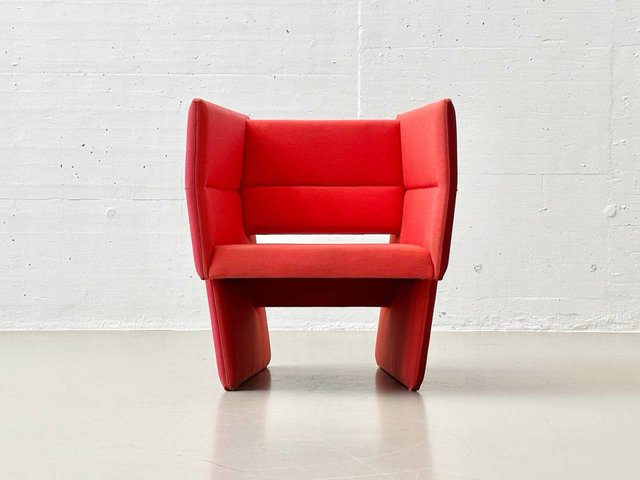 Red Cup Chair by Eric Degenhardt for Richard Lampert for sale at Pamono