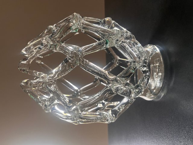 Vintage Perforated Vase from Barovier & Toso, 1950s for sale at Pamono