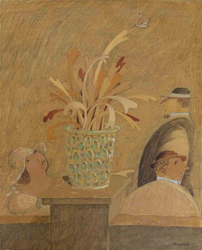 Alberto Gallerati, A Very Rare Specimen of Lopopulus, Oil on Canvas ...