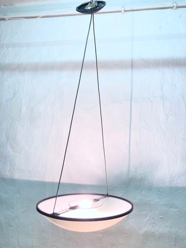 Luceplan Trama Halogen Pendant Light, 1980s for sale at Pamono