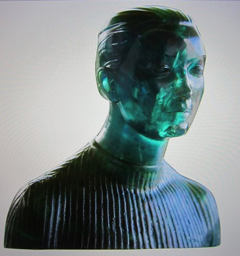 Life Size Bust of a Girl, 1971, Bakelite for sale at Pamono