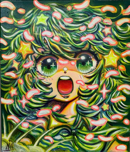 Shin Seung-Hun, Chun-Ja’s Multiverse Story, Chun, 2025, Acrylic on Canvas for sale at Pamono