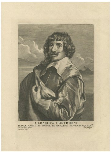 Gerard Van Honthorst, 1600s, Paper for sale at Pamono