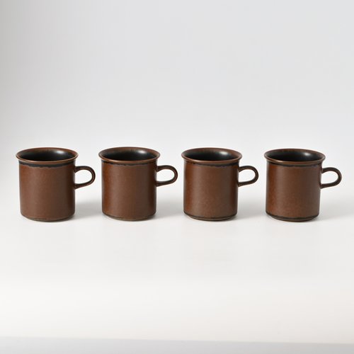 Finnish Ruska Mugs by Ulla Procope for Arabia, 1970s, Set of 4 for sale ...