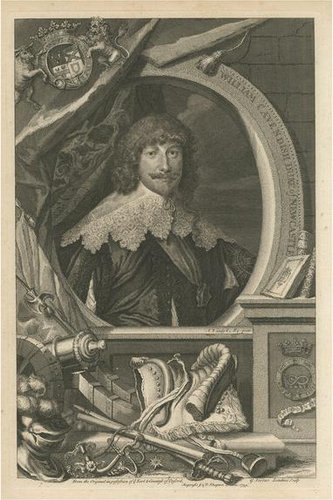 Antique Portrait of William Cavendish, 1st Duke of Newcastle Upon Tyne ...