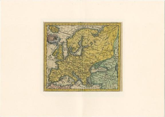 Antique Map of Europe by Hederichs, 1740 for sale at Pamono