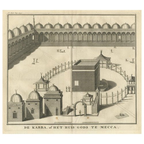 The Kaaba in Mecca, 1800s, Paper for sale at Pamono