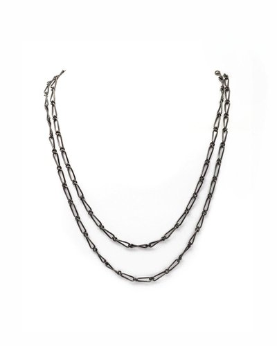 Victorian Long Steel Chain for sale at Pamono