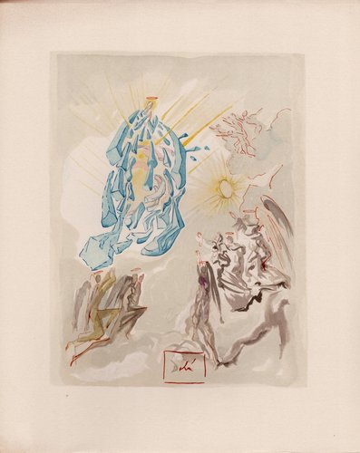 Salvador Dali, Apotheosis of Mary, 1964, Original Woodcut for sale at ...