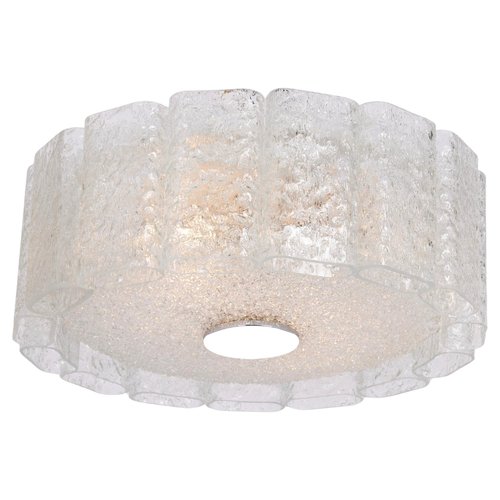 Glass Tubes Flush Mount by Doria, Germany, 1960s for sale at Pamono